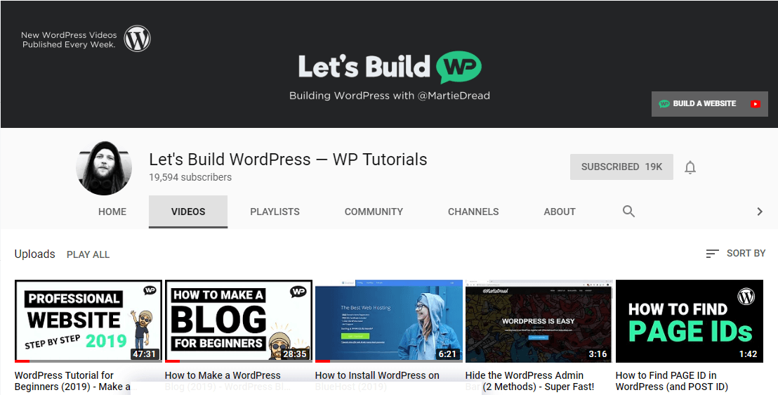 Best WordPress Channels to Follow on YouTube