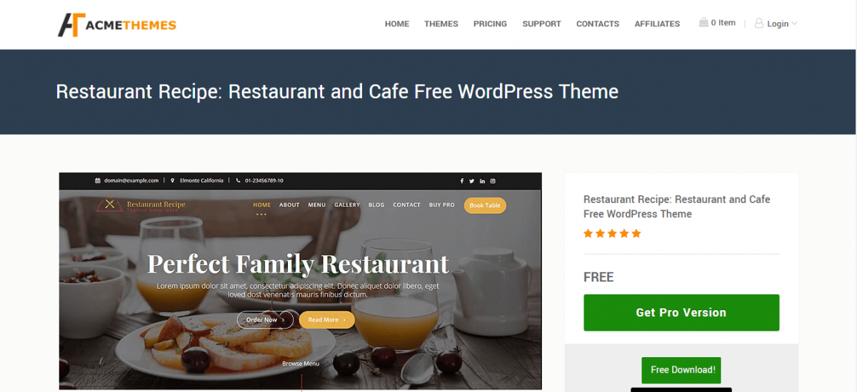 17+ Best WordPress Restaurant Themes to Create a Restaurant Site