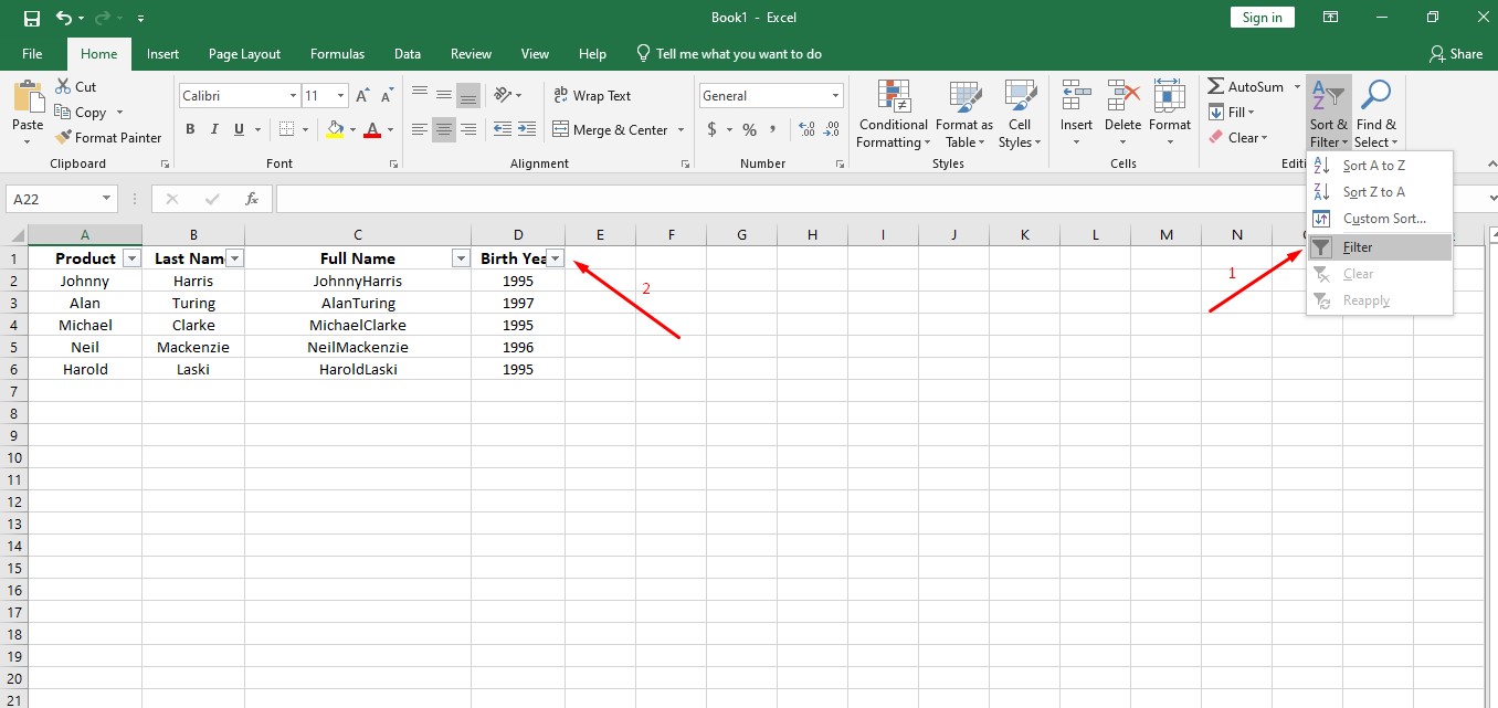 How to Use Important Functions of Data Analytics in Excel and Google Sheets