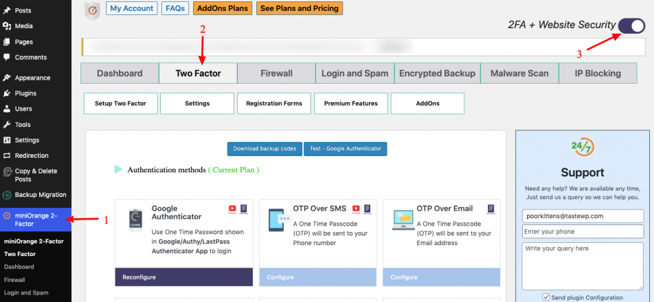 How To Set up WordPress Two Factor Authentication - WP Hive