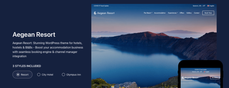 17+ Best WordPress Themes for Hotel Rooms with Elegant Designs